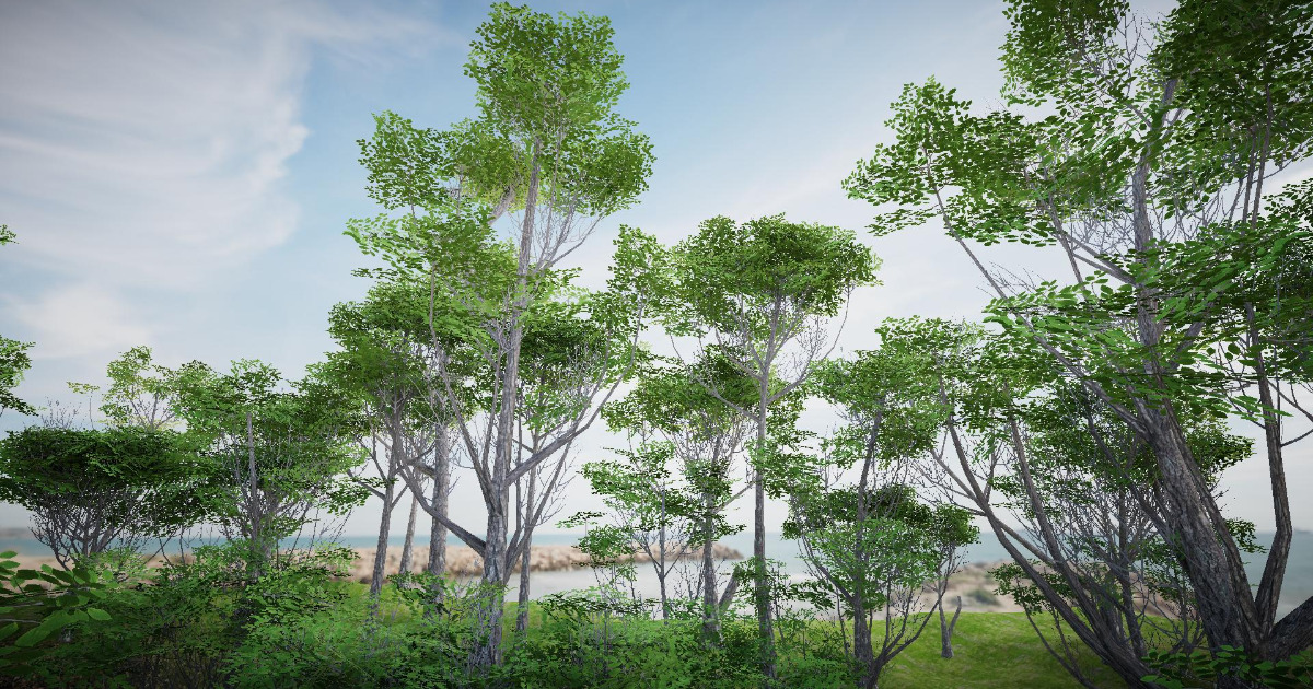 Mobile Realistic Tree 5 | 3D 나무 | Unity Asset Store