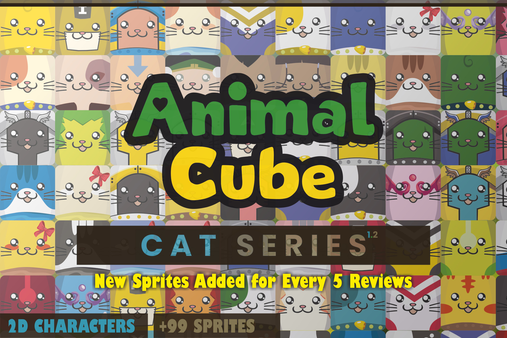 Animal Cube (Cat Series) - 2D Asset | 2D | Unity Asset Store