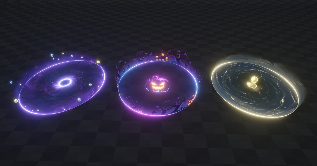Area of Effect_Pack2 | 시각 효과 파티클 | Unity Asset Store