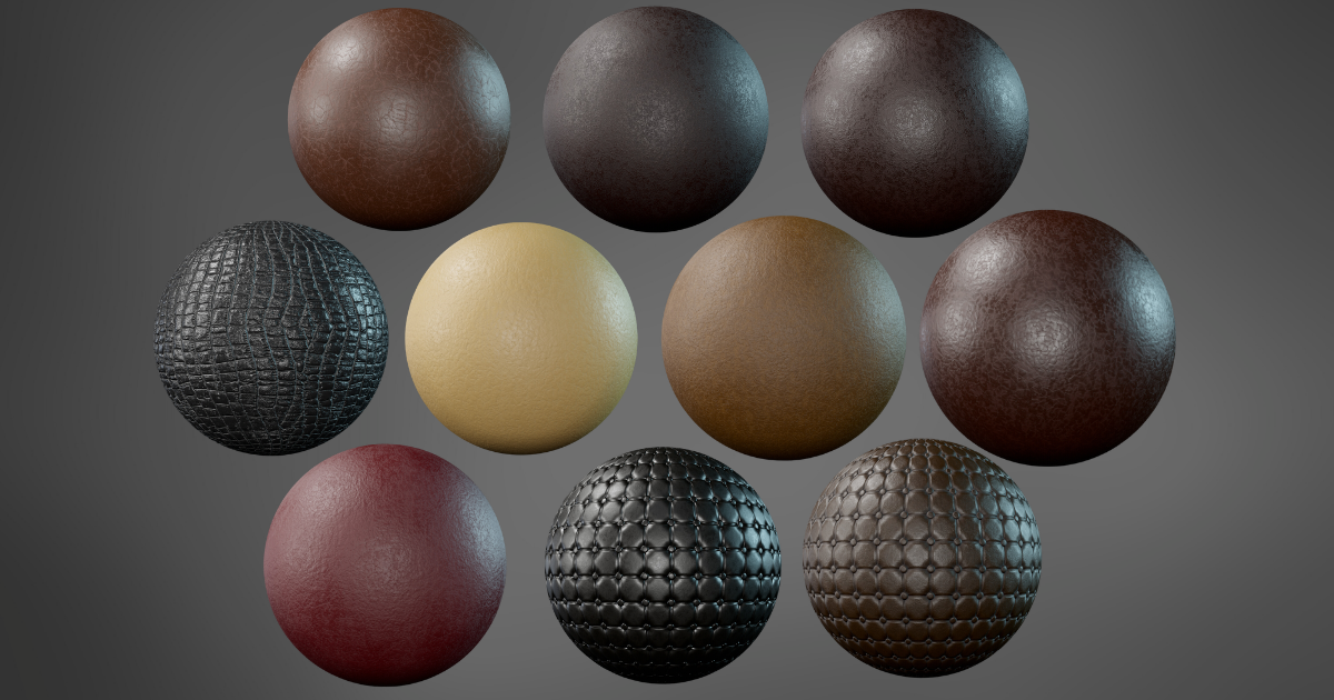 Leather Suede Nubuck Materials | 2D 材质与材料 | Unity Asset Store