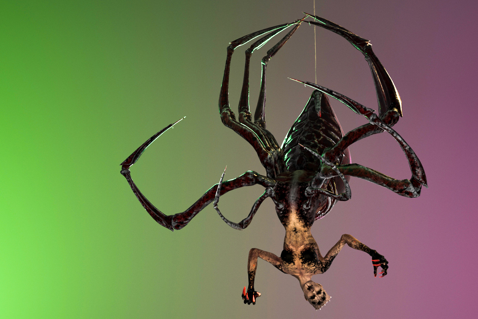 Spider woman | 3D Creatures | Unity Asset Store
