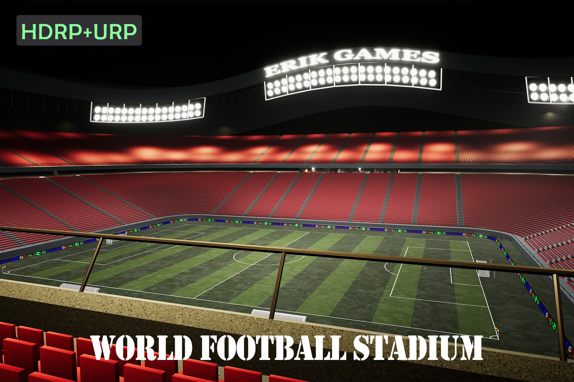 World Football Stadium Environment | 3D Environments | Unity Asset Store