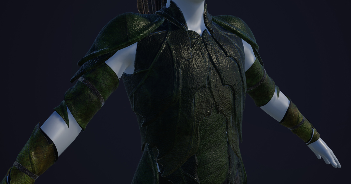 Forest Guardian Outfit Male from Tafi | 3D Clothing | Unity Asset Store