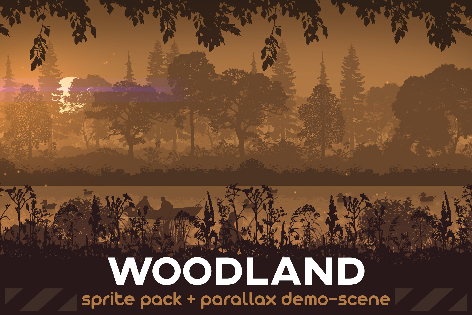 Woodland Landscape | 2D Environments | Unity Asset Store