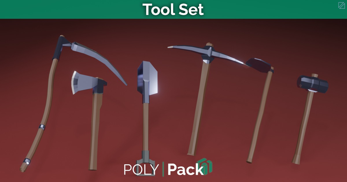 Tool Set - PolyPack | 3D Tools | Unity Asset Store