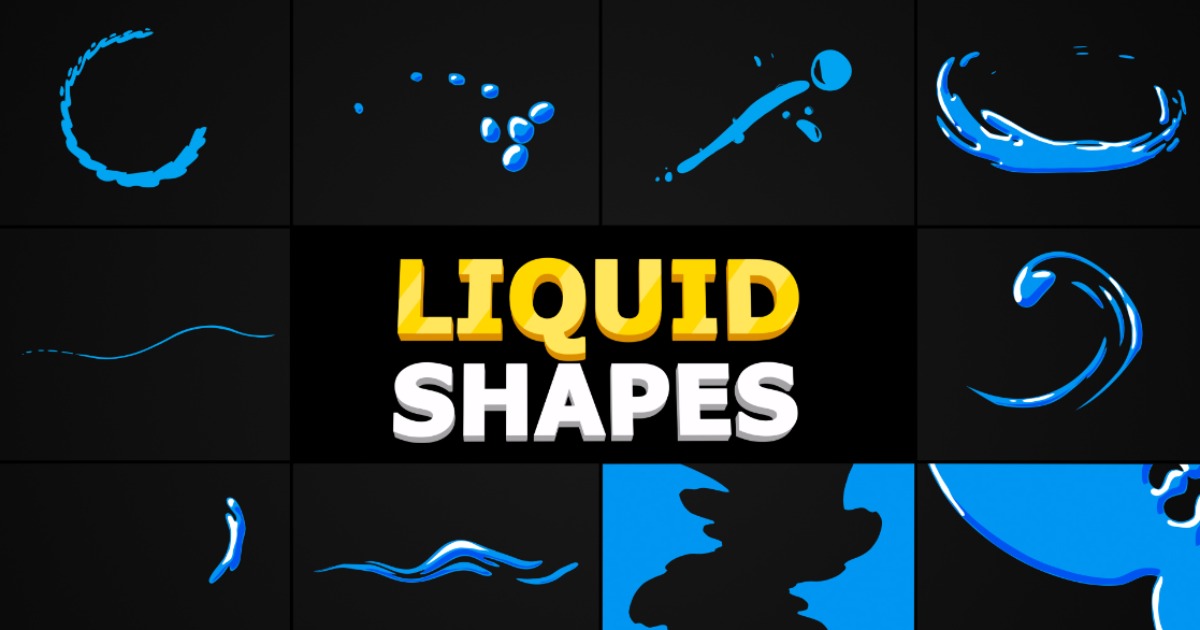 Liquid Shapes # | 2D Textures & Materials | Unity Asset Store
