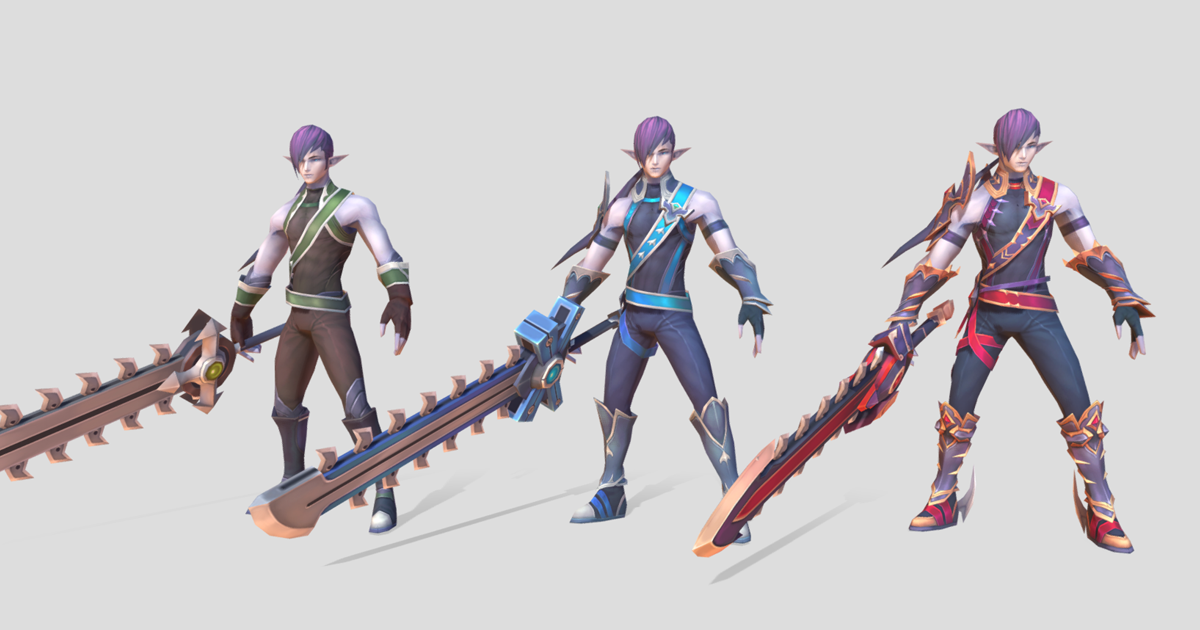 SwordElf | 3D Characters | Unity Asset Store