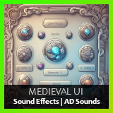 Medieval User Interface - Sound Effects