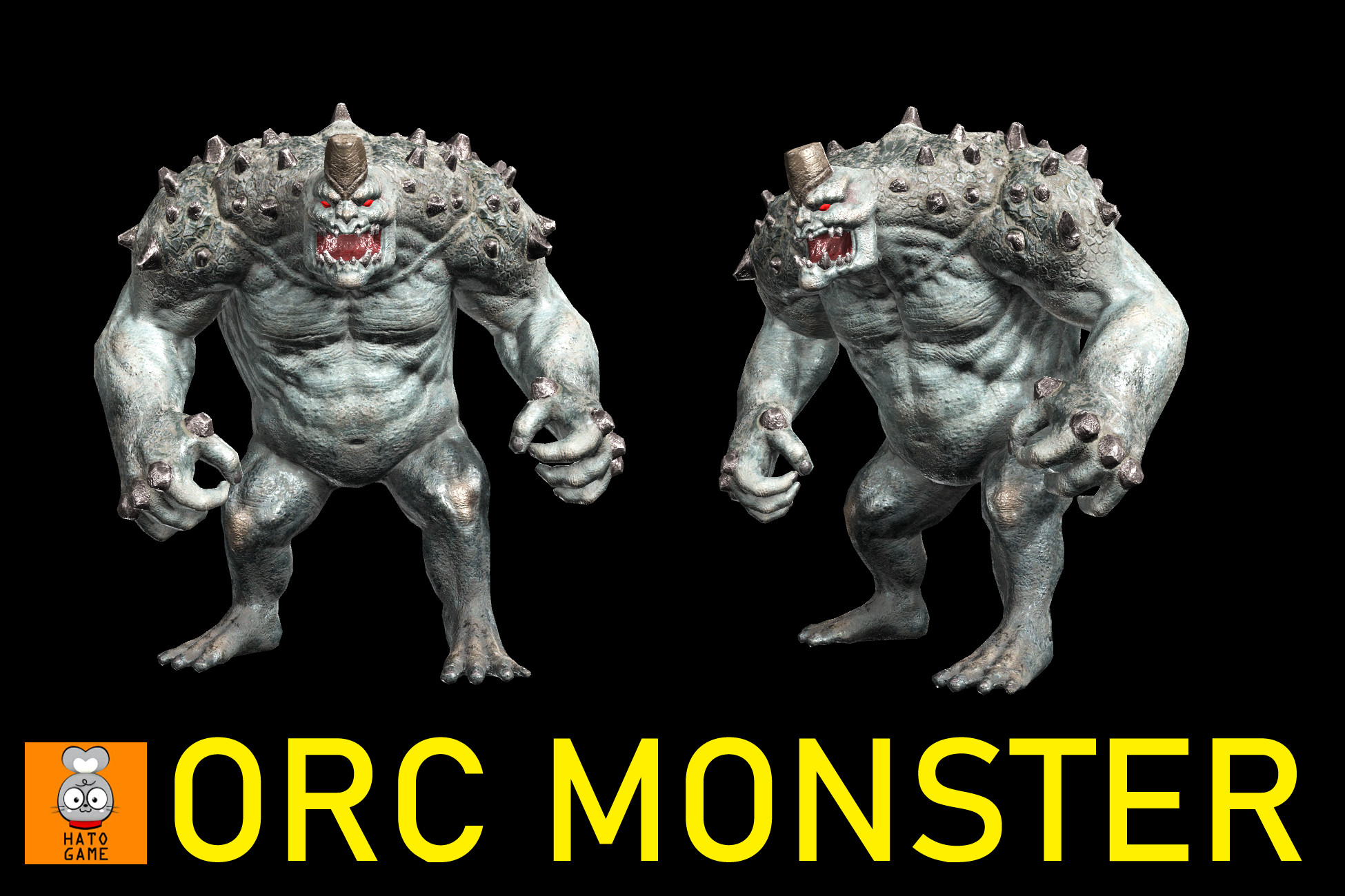 Orc boss monster | 3D Characters | Unity Asset Store
