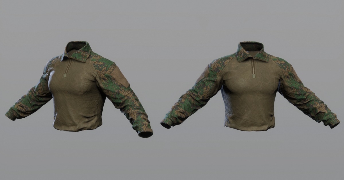Tactical Shirt | 3D Clothing | Unity Asset Store
