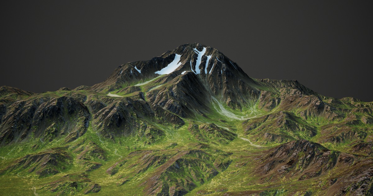 High Quality Free Snowy Mountain - Game Ready | 3D Environments | Unity Asset Store