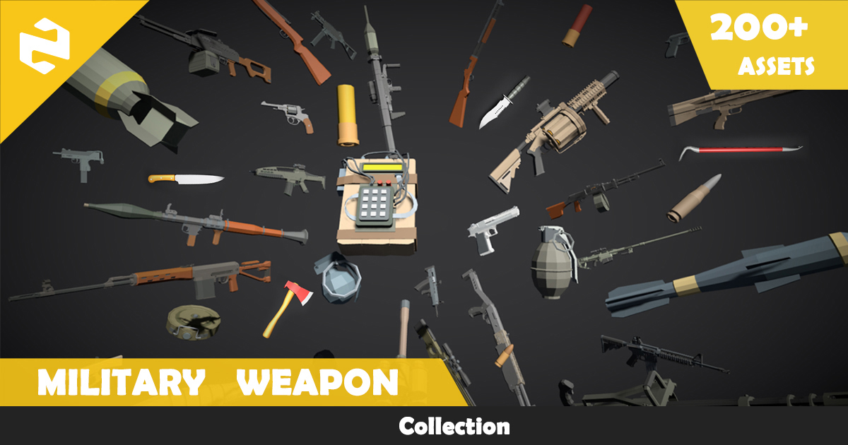 Military Weapons Collection | 3D Weapons | Unity Asset Store