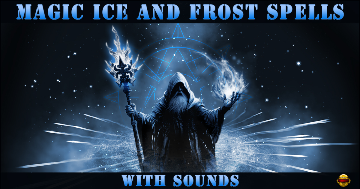 Magic Ice and Frost Spells with Sounds | Spells | Unity Asset Store