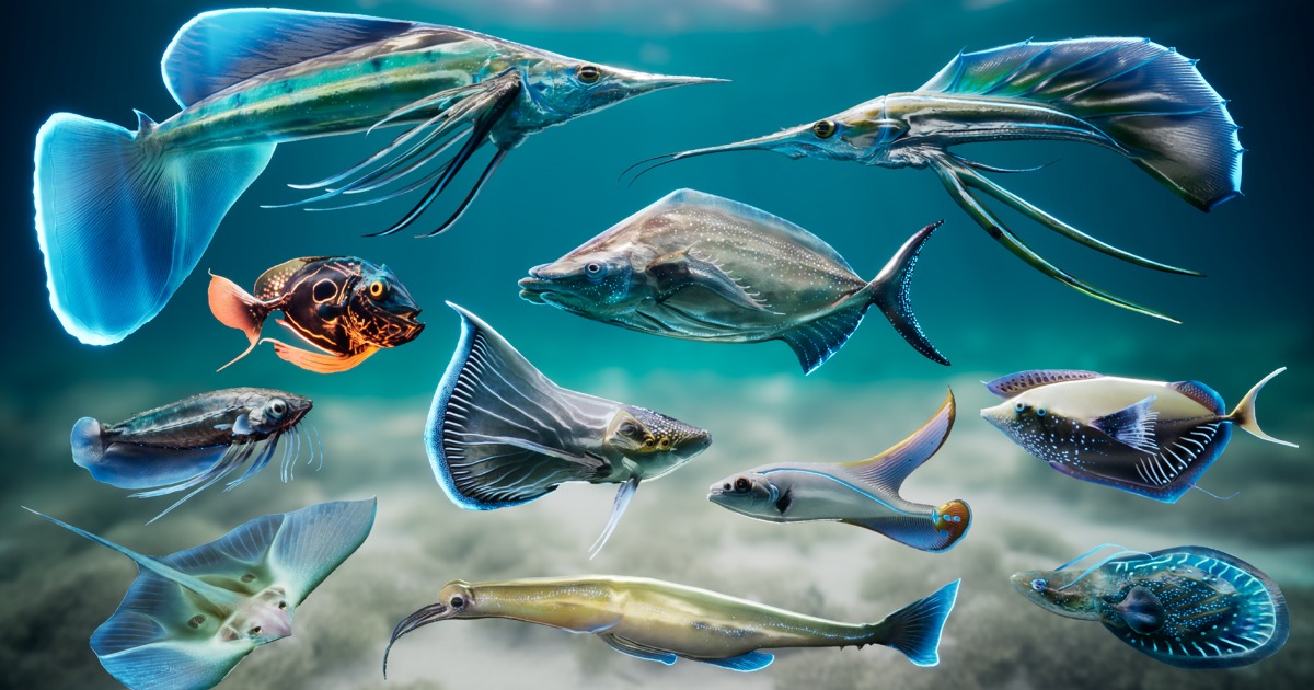 Alien Fish Pack - Basic RP | Characters | Unity Asset Store