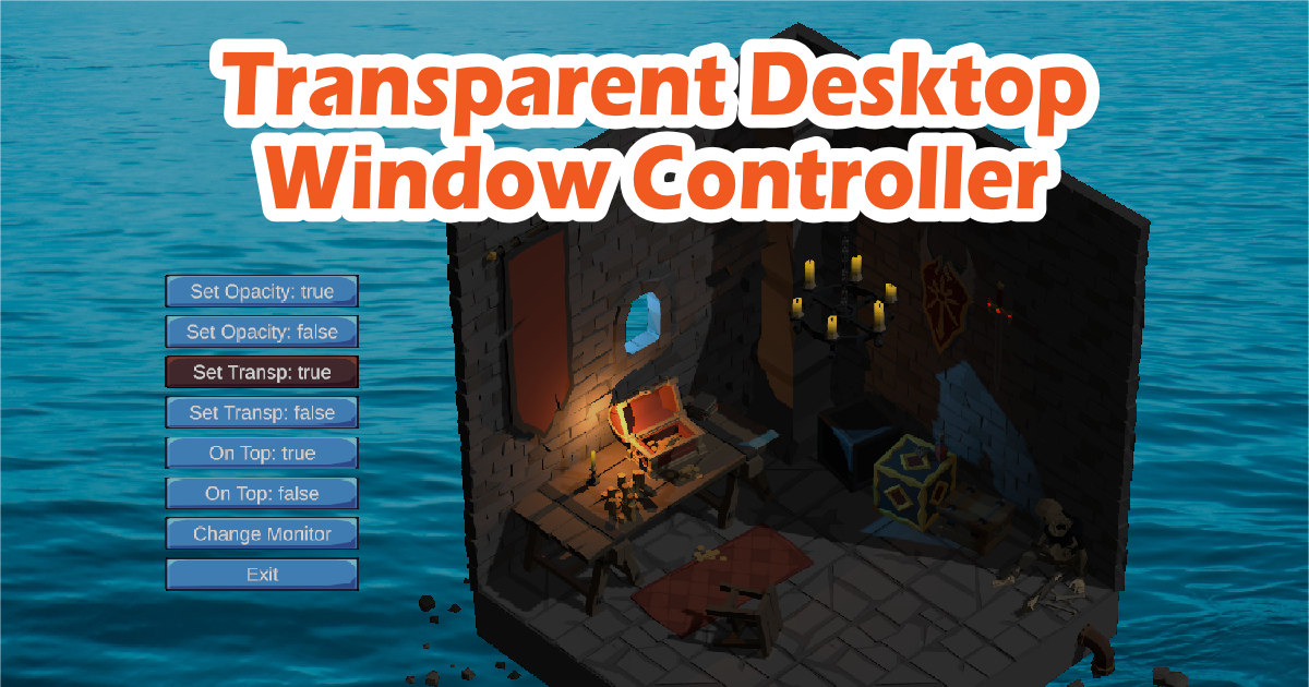 Transparent Desktop Window Controller | GUI Tools | Unity Asset Store