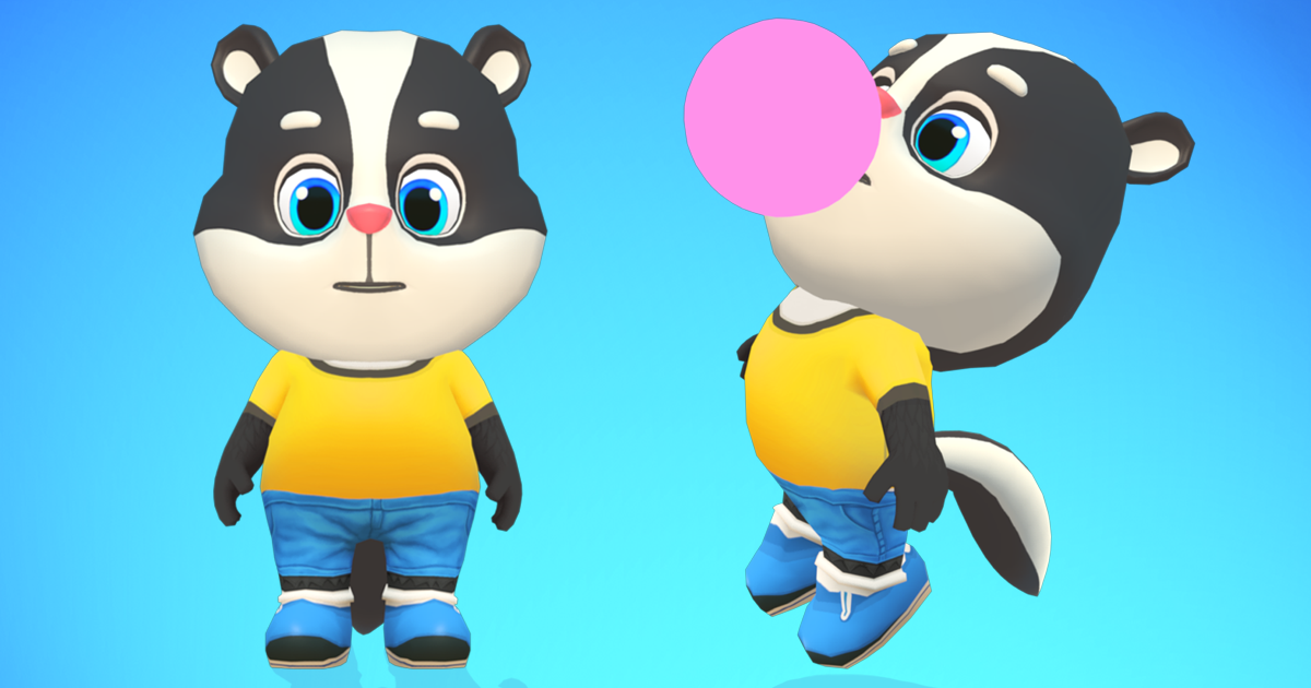 Skunk Animated | 캐릭터 | Unity Asset Store