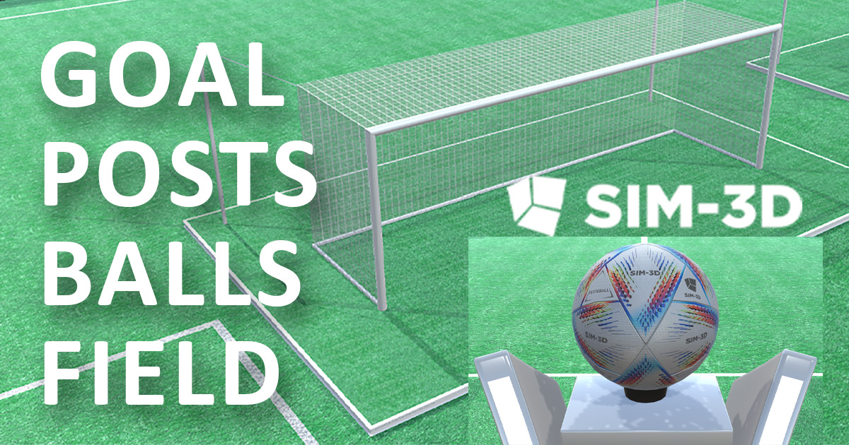 Football Goal Posts And Balls | 3D Environments | Unity Asset Store