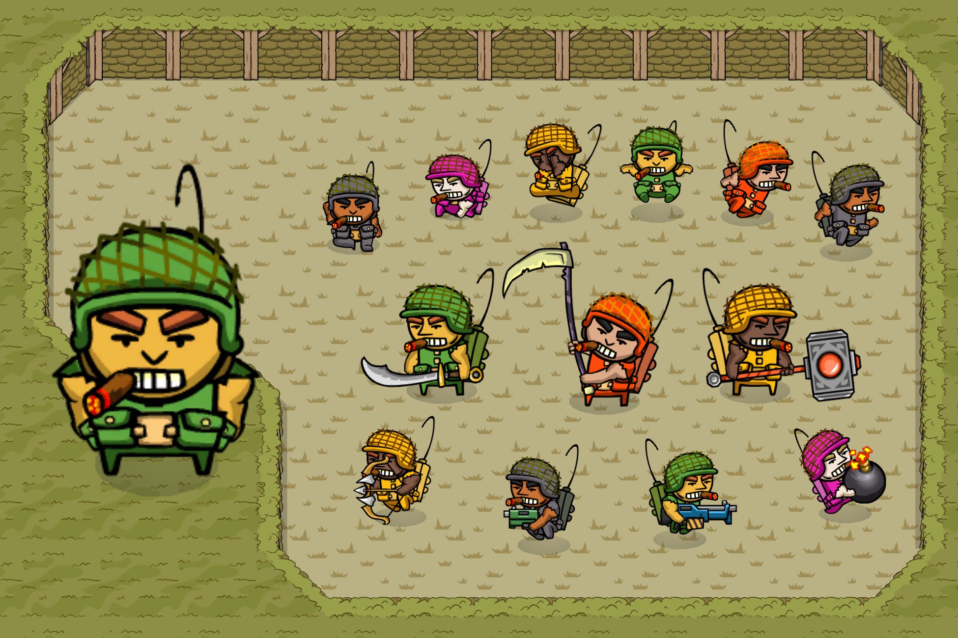 2D Character - Soldier | 2D Characters | Unity Asset Store