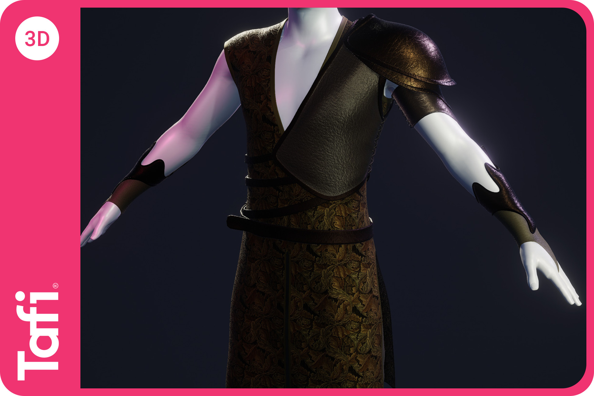 Realm Keeper Male from Tafi | 3D Clothing | Unity Asset Store