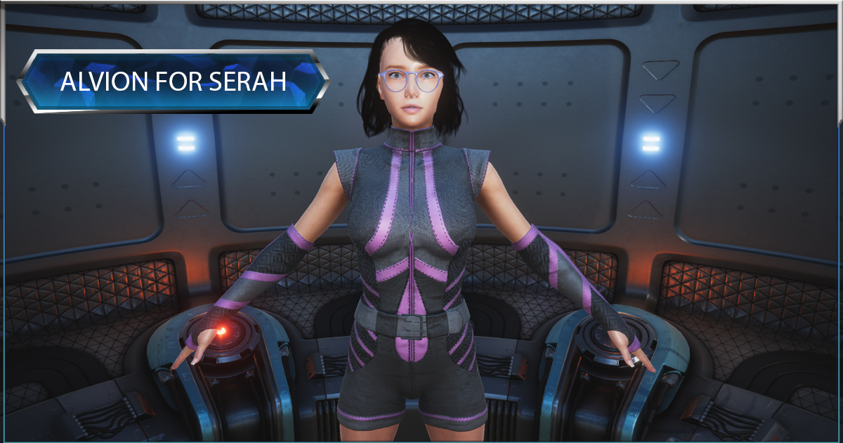 Serah Fei - Alvion Outfit | 3D Clothing | Unity Asset Store