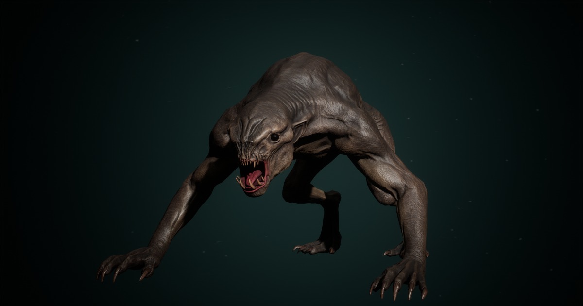Monster Creature Mutant 02 | 3D Creatures | Unity Asset Store