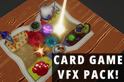 Board / Card Game VFX | Unity AssetStore Price down information