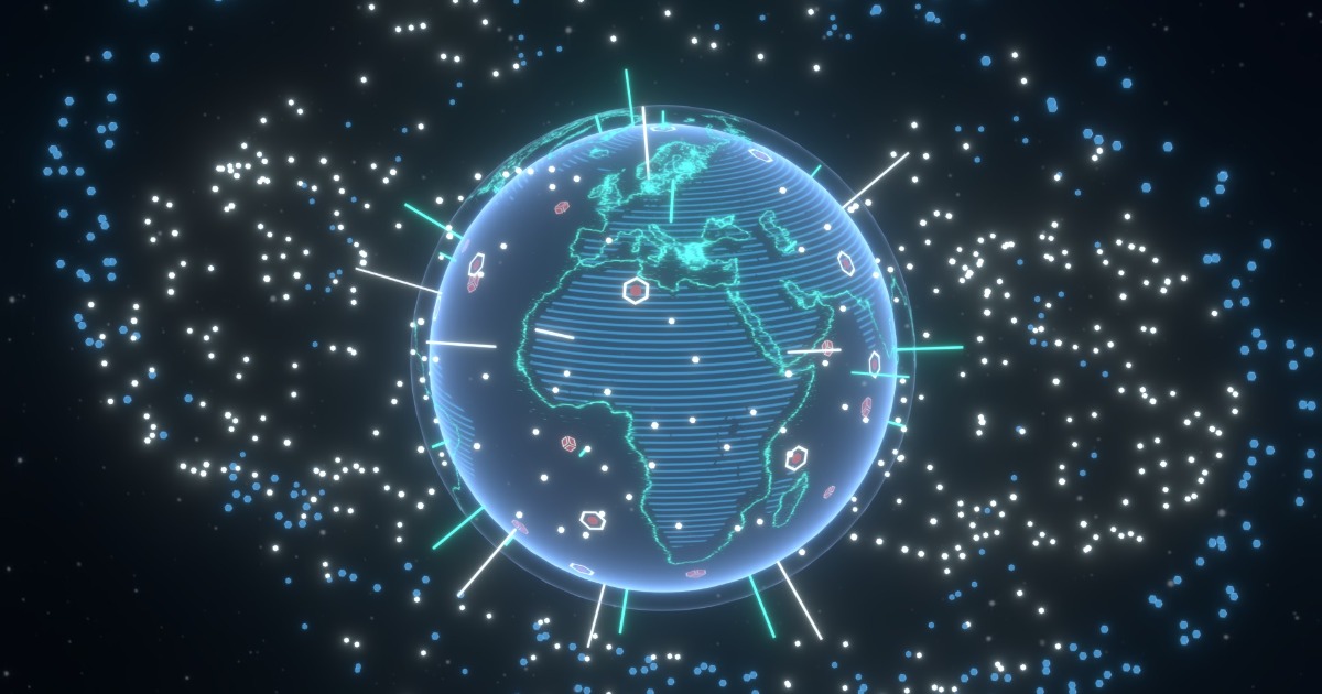 Animated Hologram Planet Earth #3 Sci-Fi 3D Model | 3D Sci-Fi | Unity ...