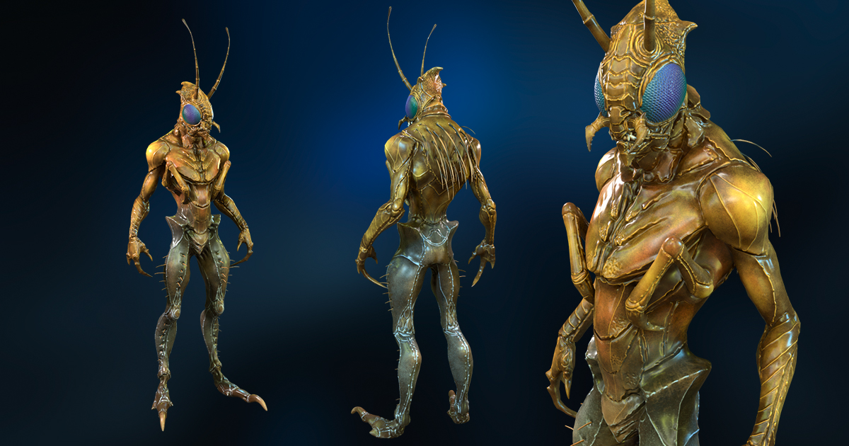 Creature Insect 02 | 3D Creatures | Unity Asset Store