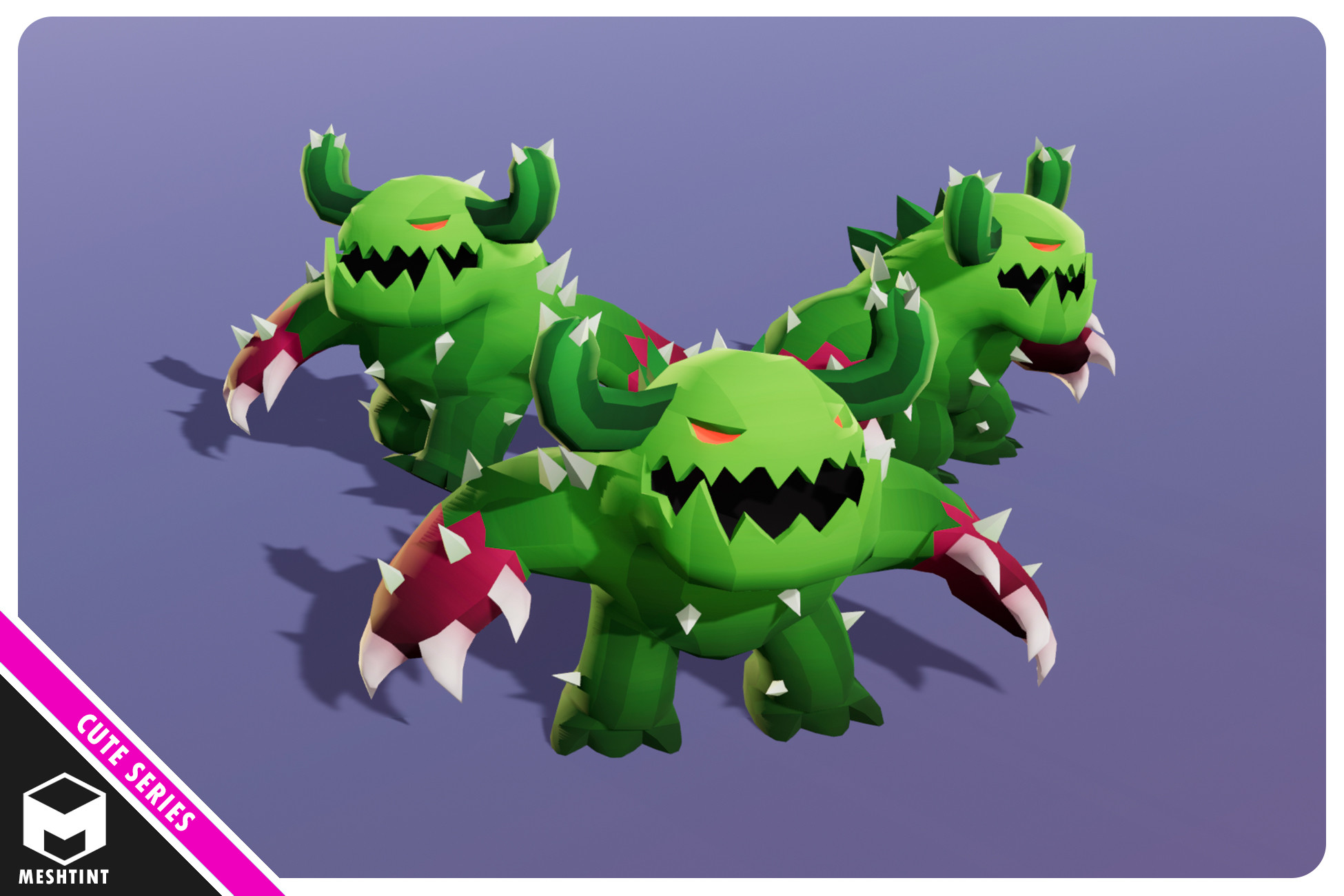 Cactus Boss Cute Series | 3D Creatures | Unity Asset Store