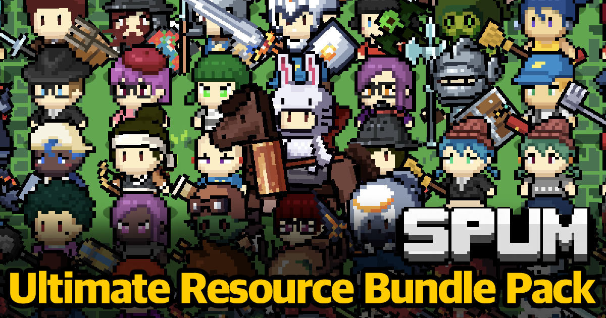 SPUM : Ultimate Resource Bundle Pack | 2D Characters | Unity Asset Store