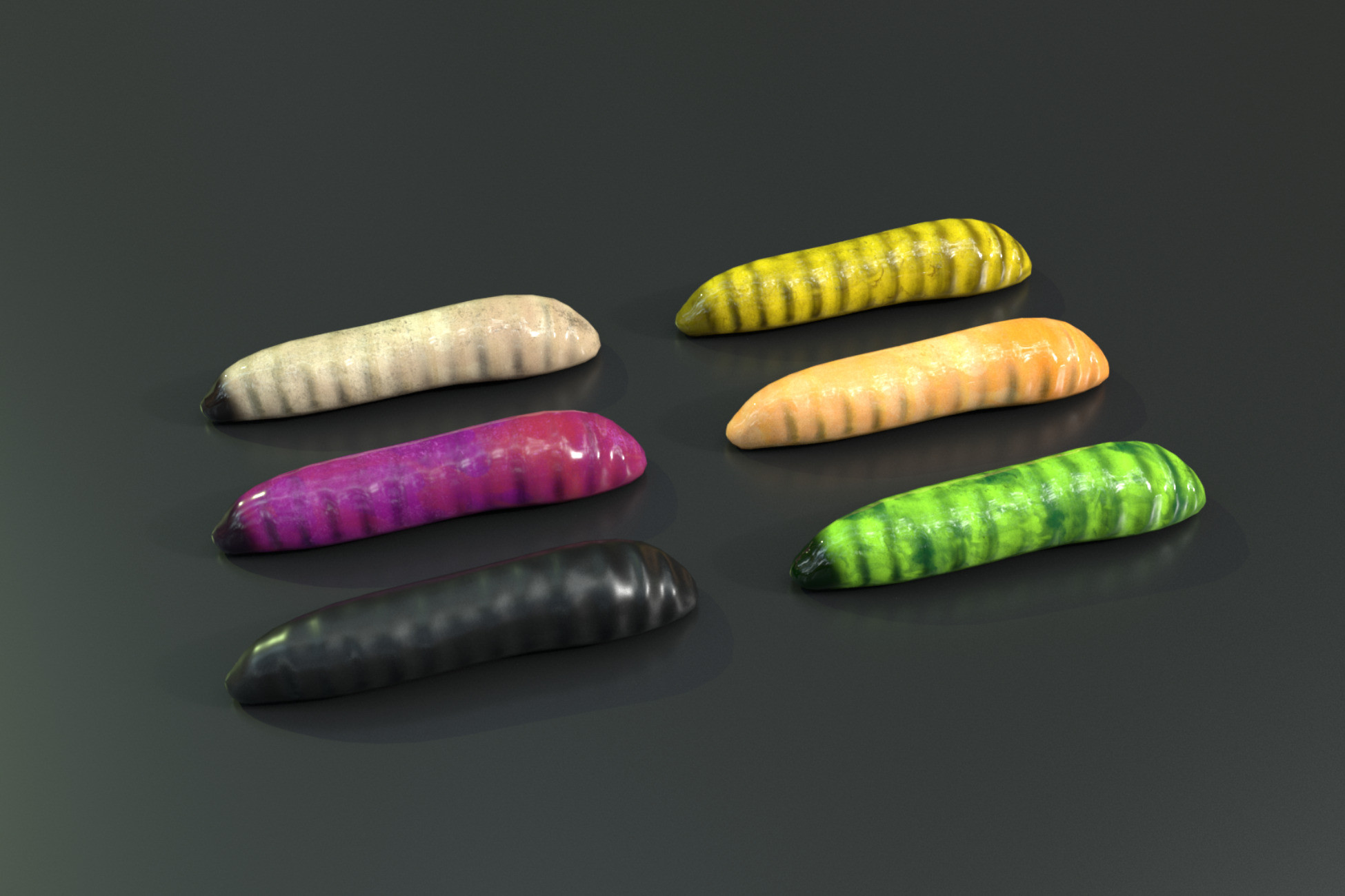 Realistic Small Worm (3D pack) | 3D Creatures | Unity Asset Store