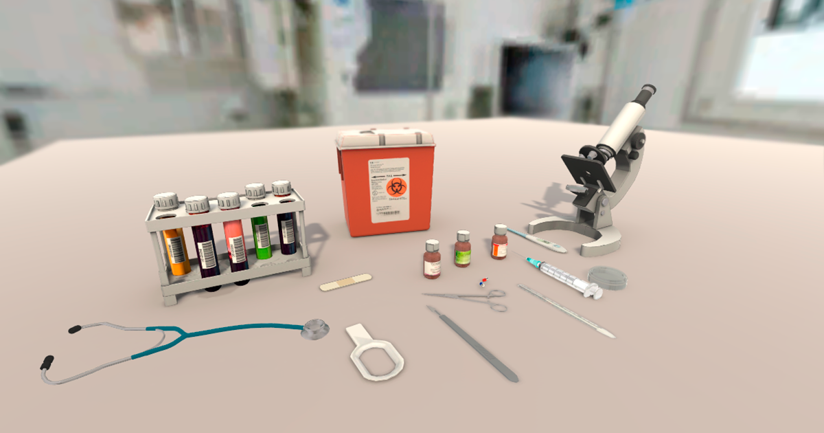 Medicine and Health tools pack | 3D Tools | Unity Asset Store