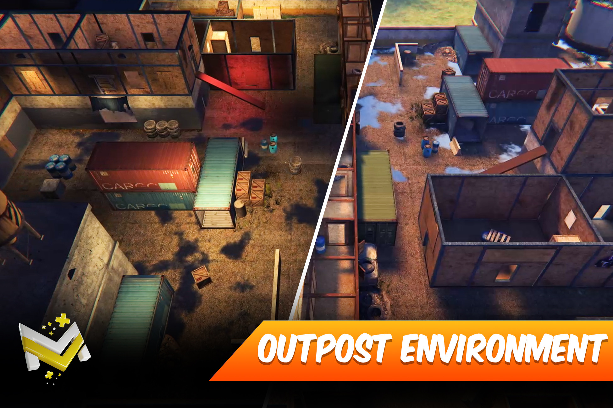 Game Ready -- OutPost Shooting Environment | 3D Environments | Unity ...