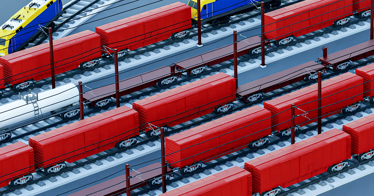 Megapoly.Art - Rail Transport I | 3D Land | Unity Asset Store