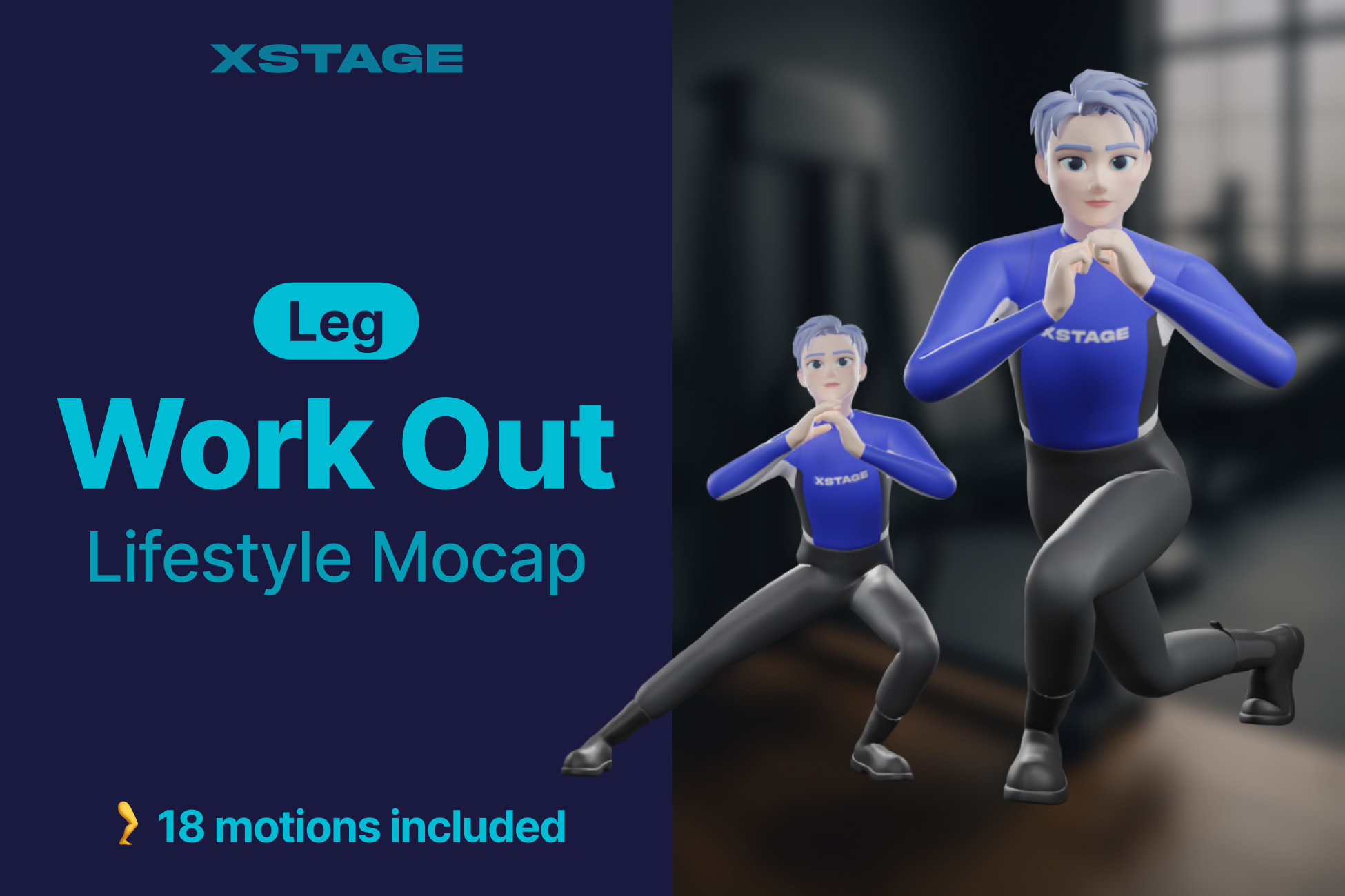Body Weight Mocap Pack #1 : Leg | 3D Animations | Unity Asset Store