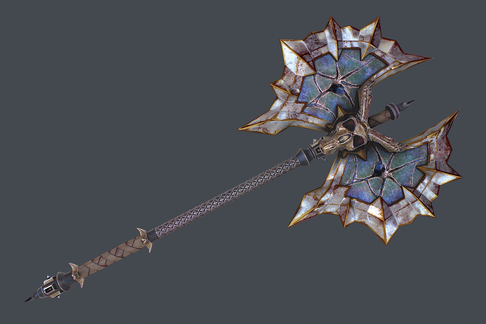 Fantasy axe 2 3d model | 3D 武器 | Unity Asset Store