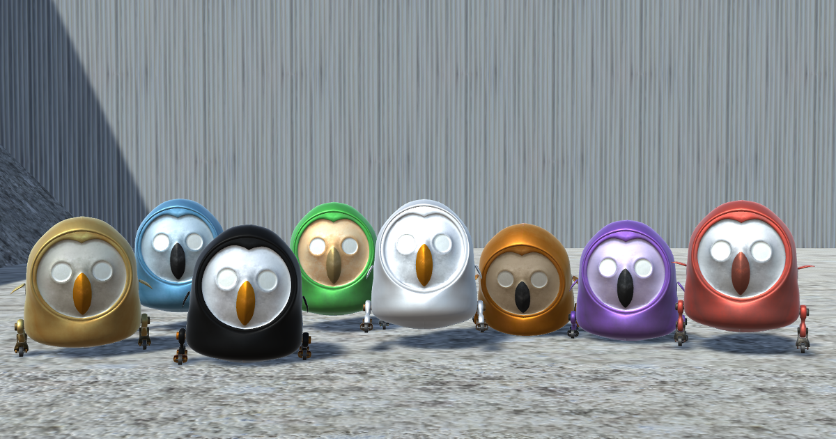 Metallic Birds | 3D Robots | Unity Asset Store