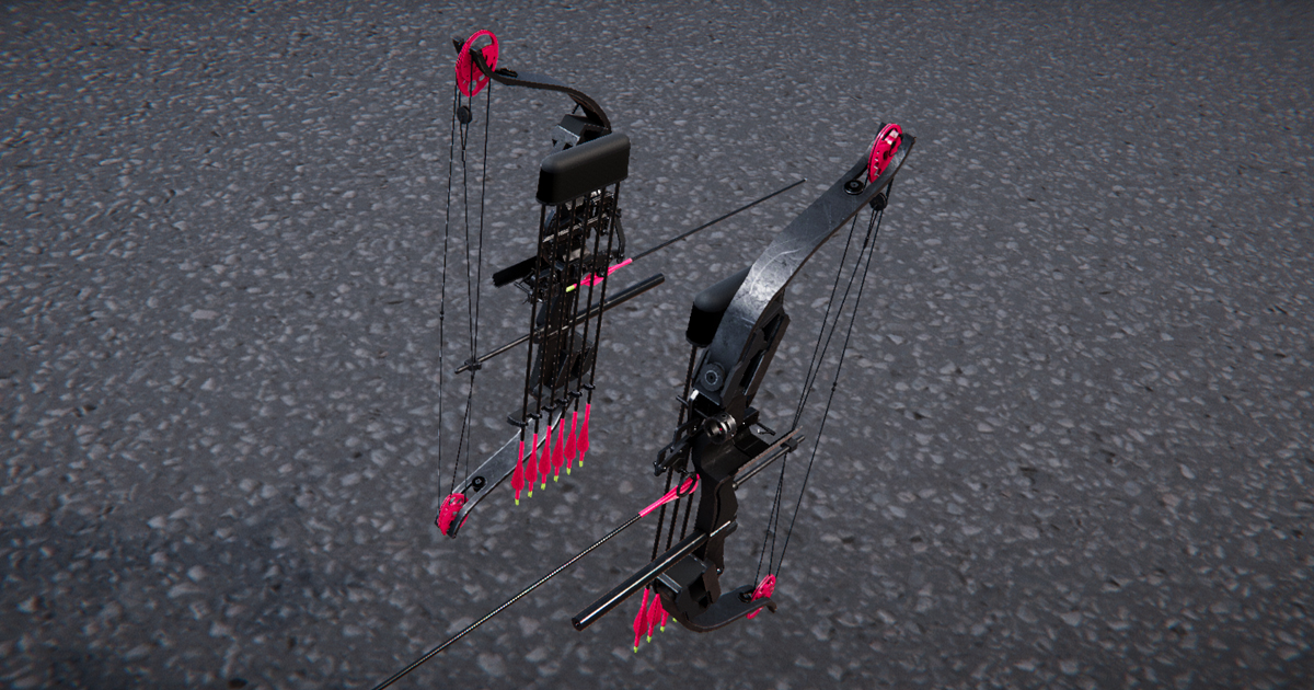 Hunting Bow | 3D Weapons | Unity Asset Store