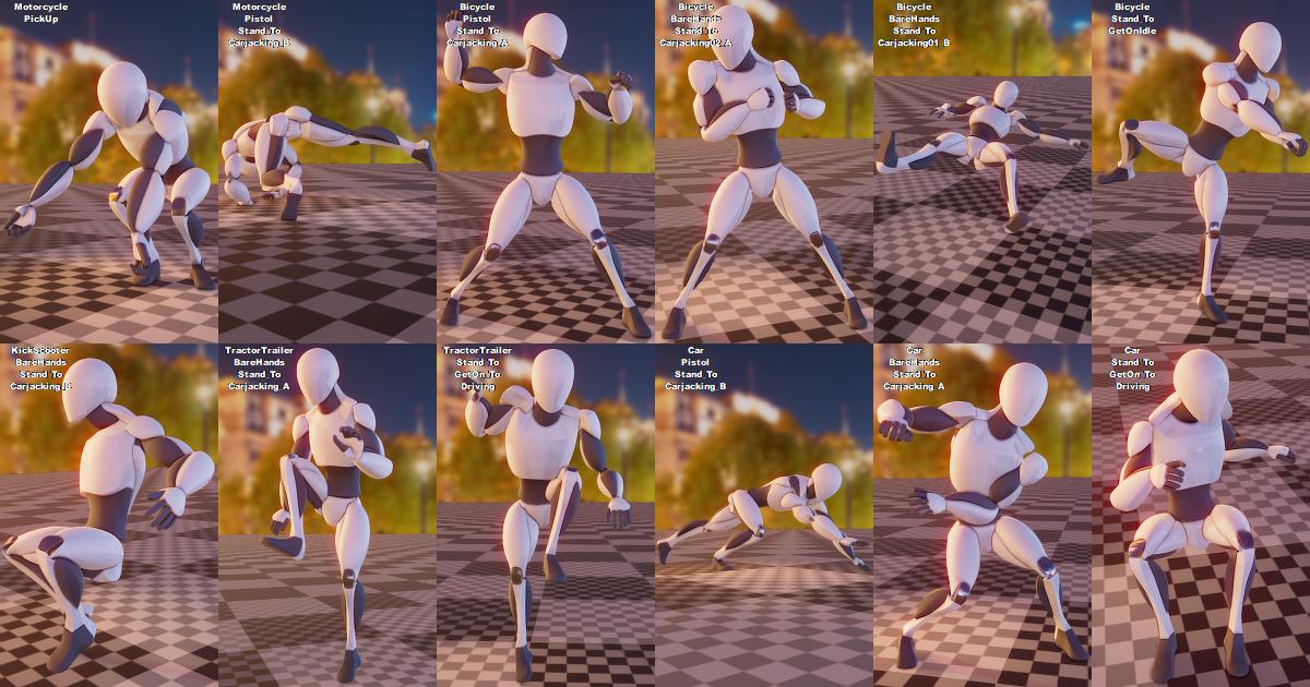 AA_Carjacking | 3D Animations | Unity Asset Store