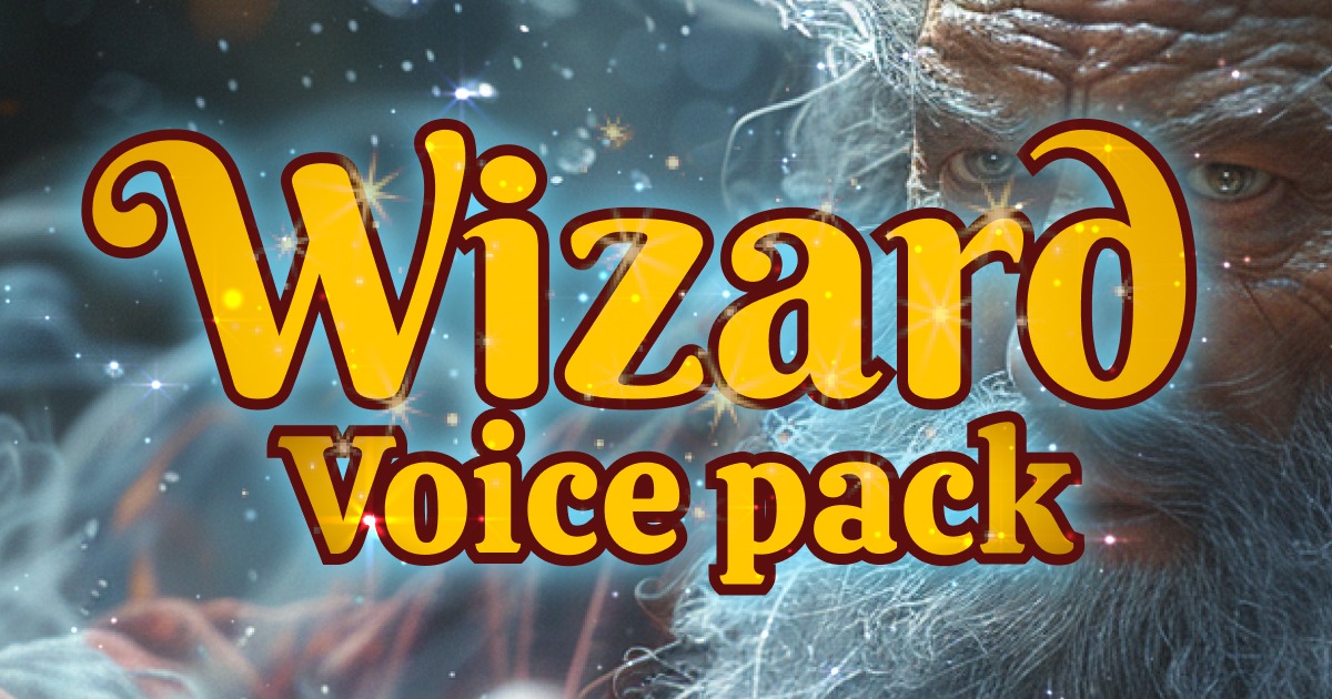Wizard Voice Pack | Voices Sound FX | Unity Asset Store