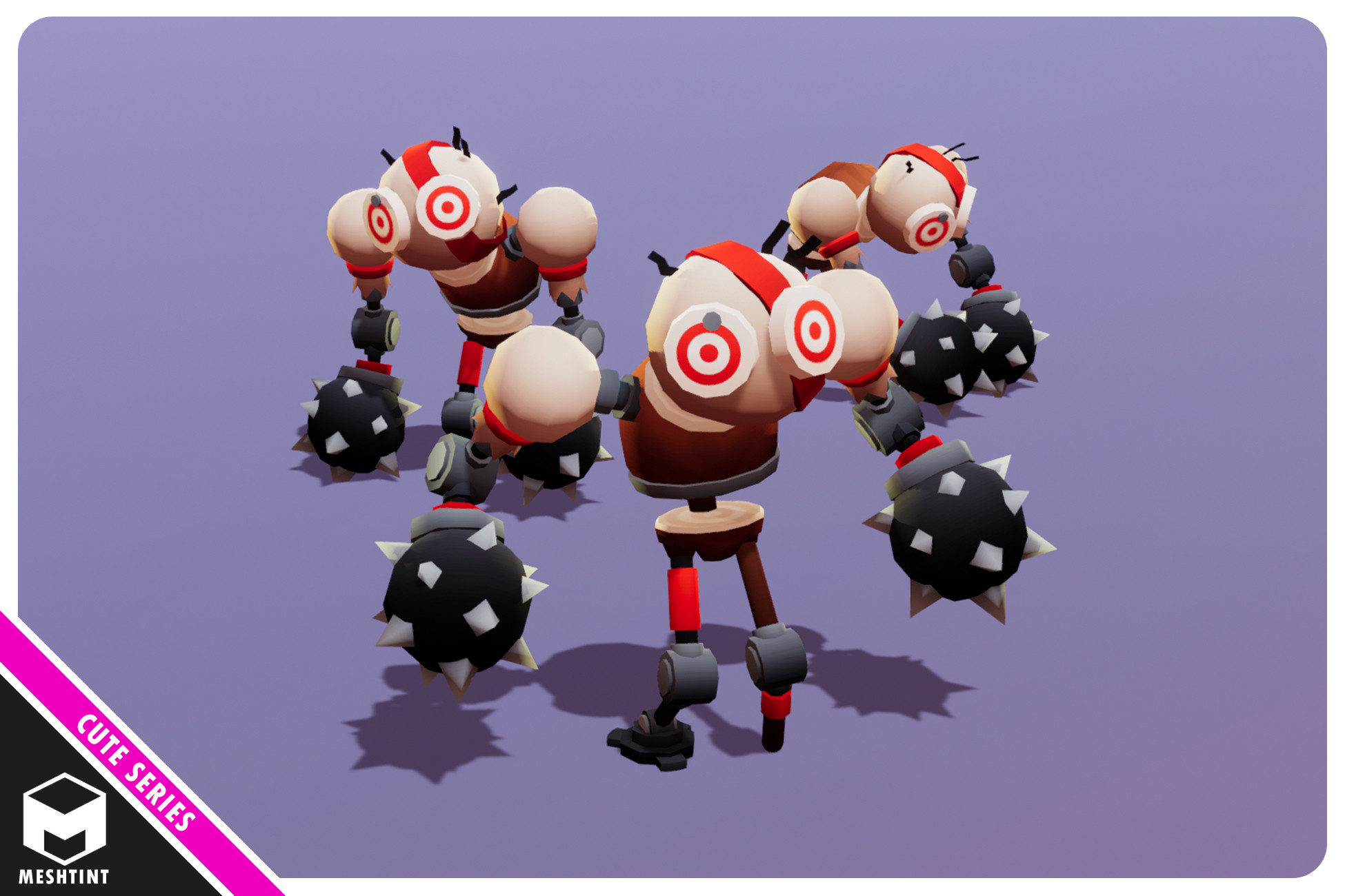 Training Dummy Cute Series | 3D Creatures | Unity Asset Store