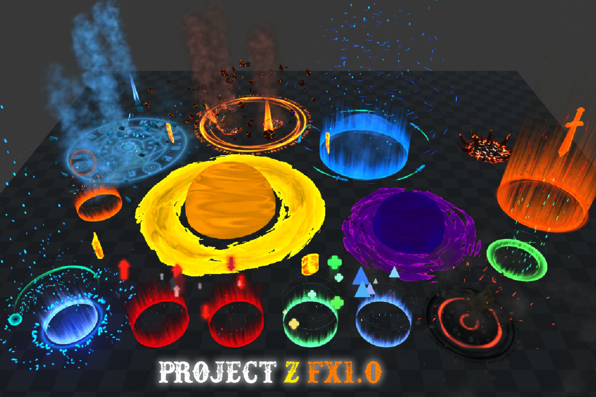 Project Z FX1.0 | VFX Particles | Unity Asset Store