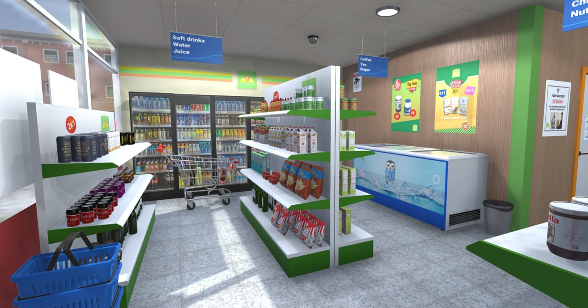Convenience Store 2 | 3D Interior | Unity Asset Store