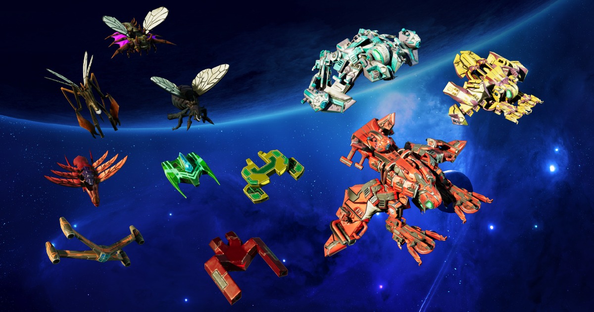 Sci-Fi Arcade Space Shooter Spaceships | 3D Space | Unity Asset Store