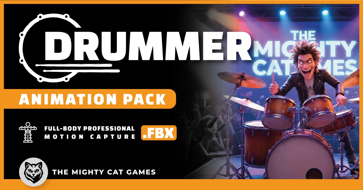 Drummer Animation Pack | 3D Animations | Unity Asset Store