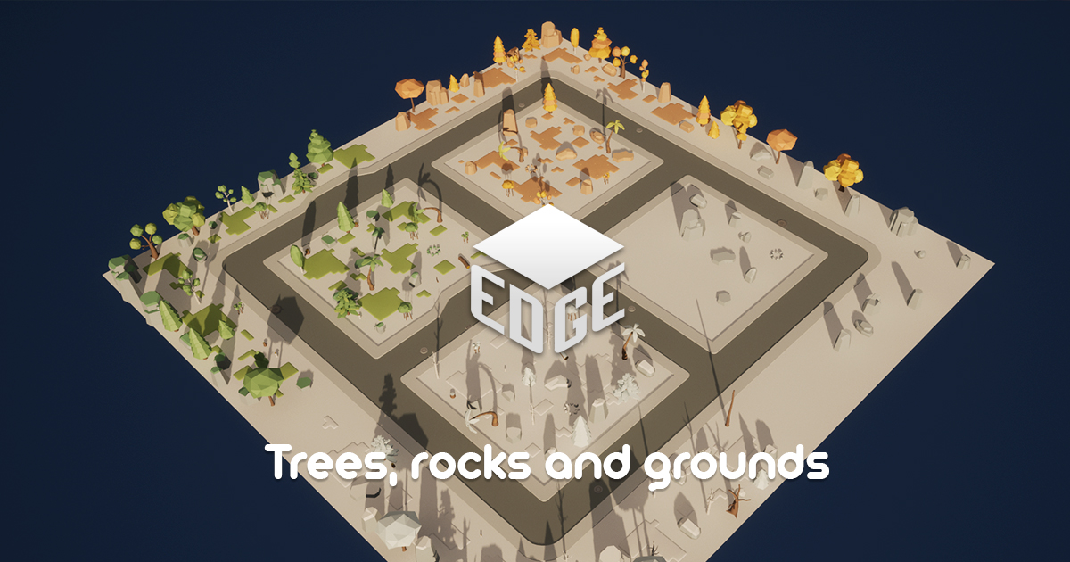 EDGE - Trees, rocks and grounds | 3D Landscapes | Unity Asset Store