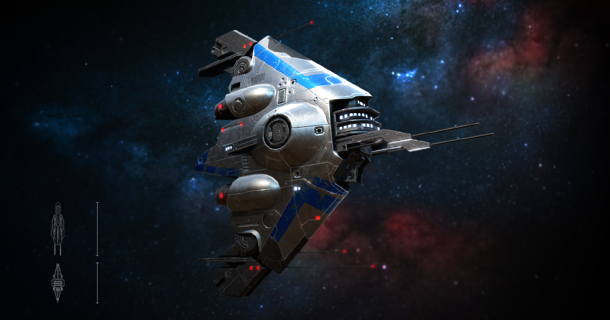 Enif Cruiser | 3D Space | Unity Asset Store