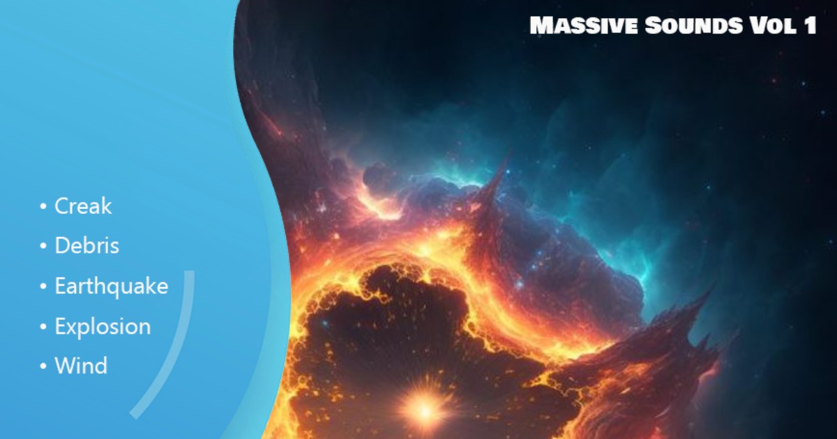 Massive Sounds Vol 1 | Audio Sound FX | Unity Asset Store