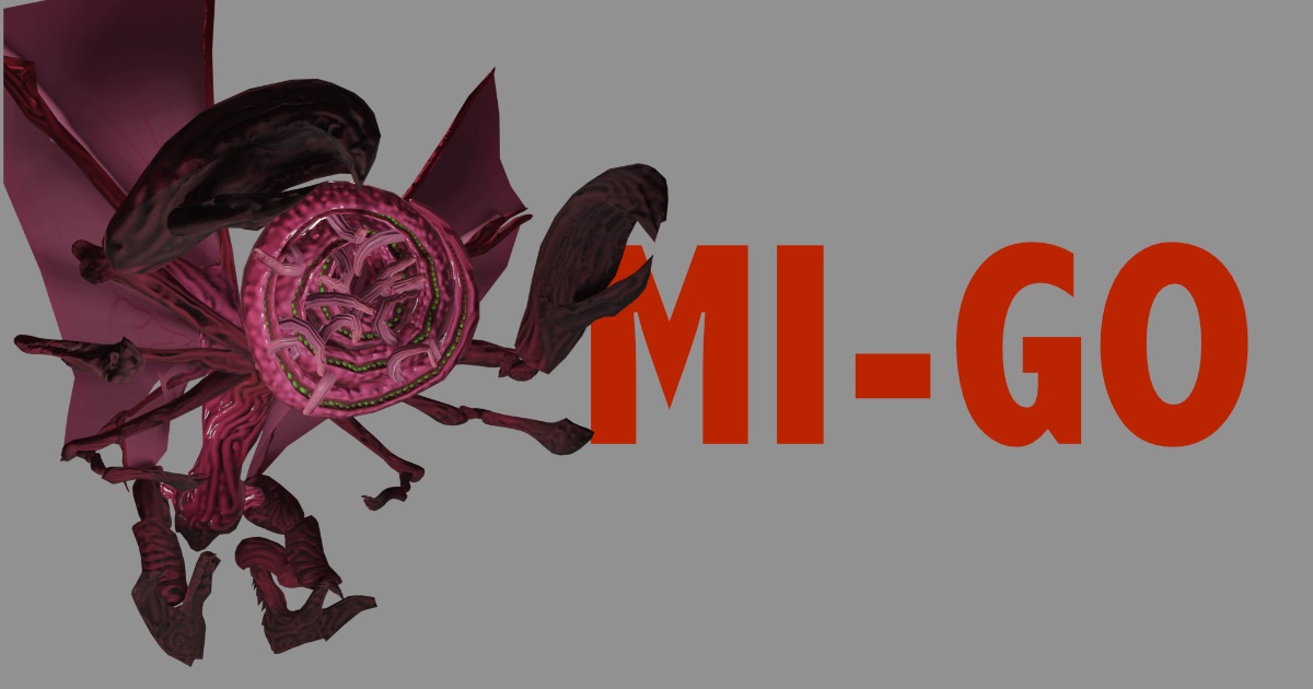 Mi-go | 3D Creatures | Unity Asset Store