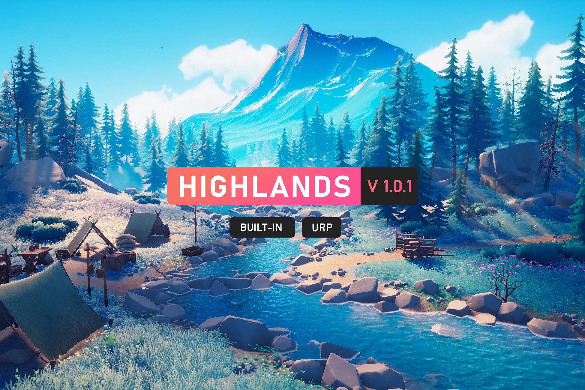 HIGHLANDS - Stylized Environment | 3D Fantasy | Unity Asset Store